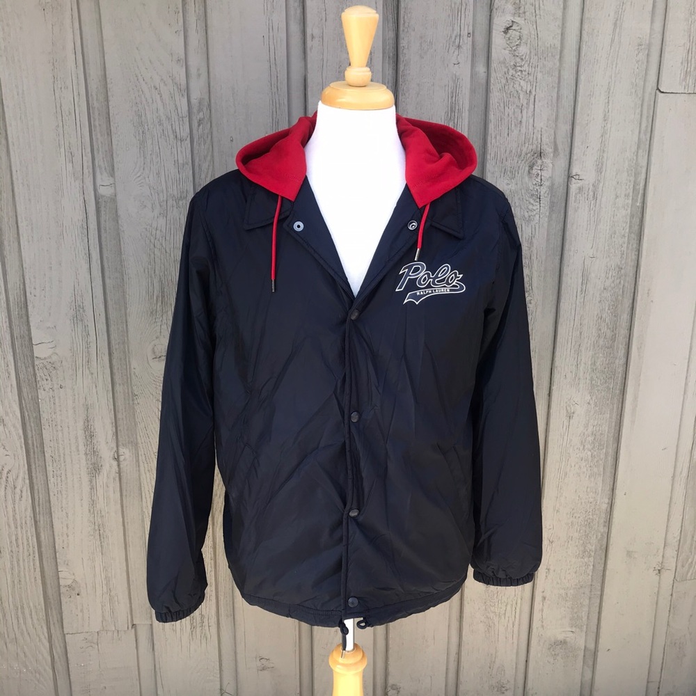 Polo Ralph Lauren Hooded Coach Jacket - Gem